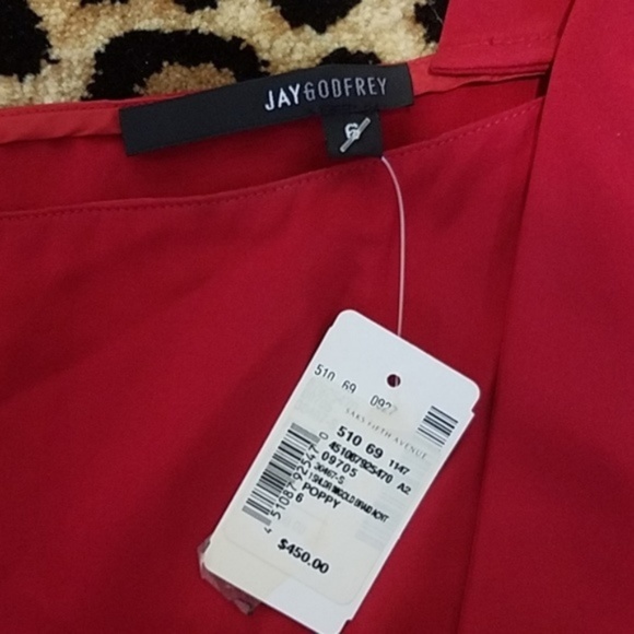 JAYGODFREY | Dresses | Nwt Jay Godfrey Cocktail Mini Dress One Shoulder ...